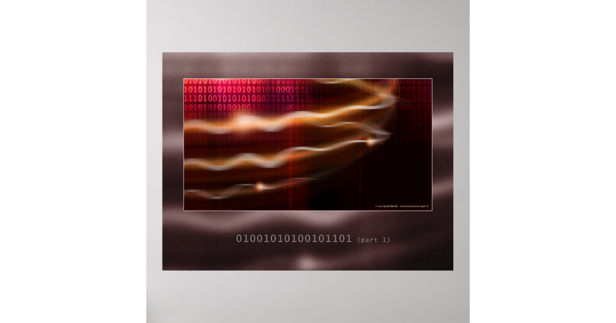 01001010100101101 - Poster | Zazzle