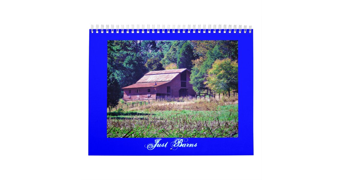 100_1651-1_fhdr, Just Barns Calendar | Zazzle