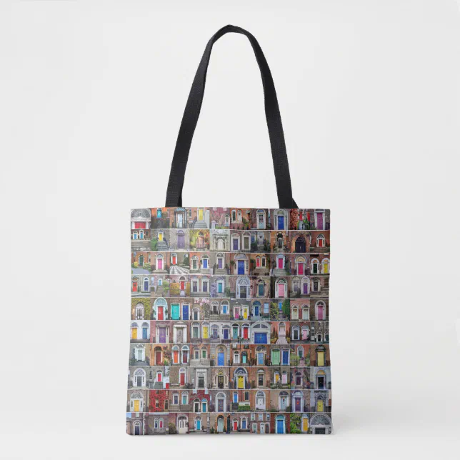 100 Doors of Dublin Tote Bag | Zazzle