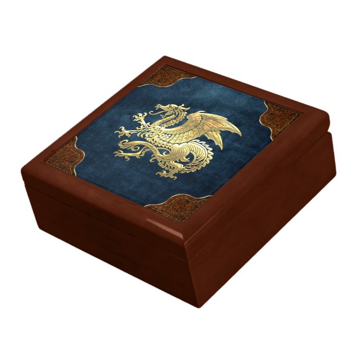 [100] Icelandic Dragon, Landvættir [Gold] Gift Box | Zazzle.com