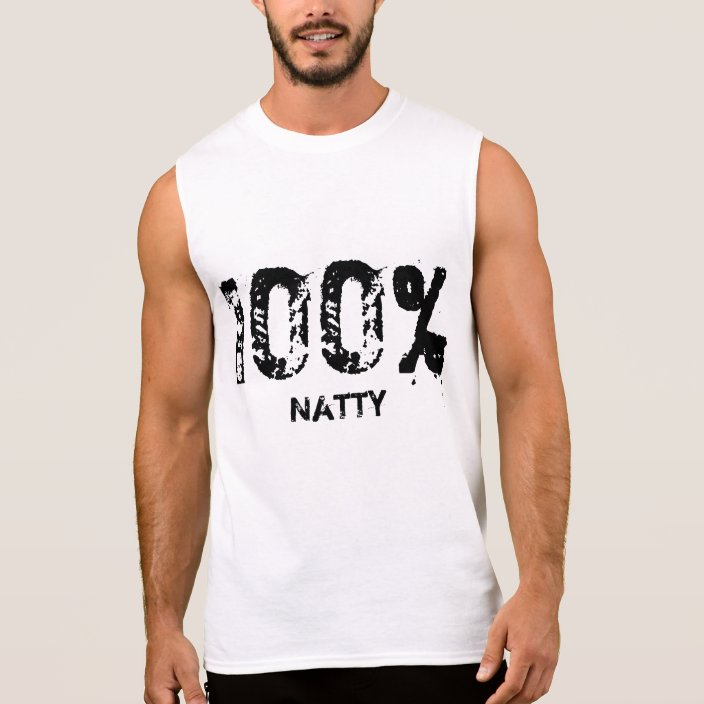 100% Pure Natty Sleeveless Shirt | Zazzle.com