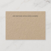 100 x PHOTO SAVE THE DATE Small KRAFT Wedding Calling Card | Zazzle