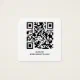 100 X QR CODE SIGN CARDS - USE FREE GENERATOR HERE | Zazzle