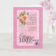 100 years old greeting card - roses and butterflie | Zazzle