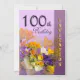 100th Birthday Party Invitation | Zazzle