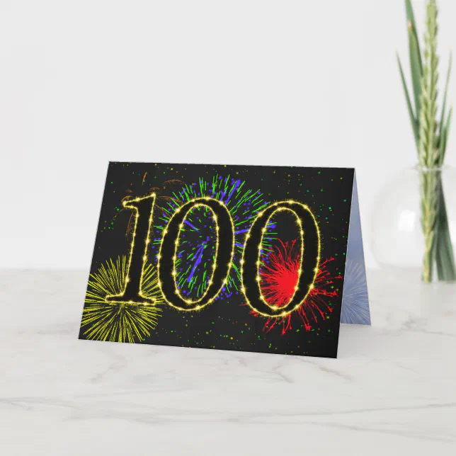 100th Birthday Party Invitation | Zazzle