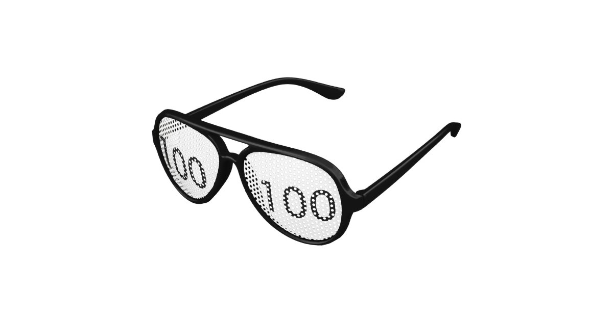 100th Birthday Party Shades | Zazzle