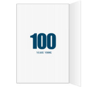 100th Birthday Photo Collage Number 100 Giant Card | Zazzle