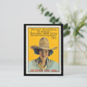101 Ranch Cowgirl Poster Stamp,#1, Panama-Pacific Postcard | Zazzle