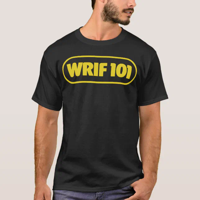 101 Wrif Detroit Radio Classic T-Shirt | Zazzle