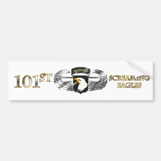 101st Air Assault Division Bumper Sticker | Zazzle