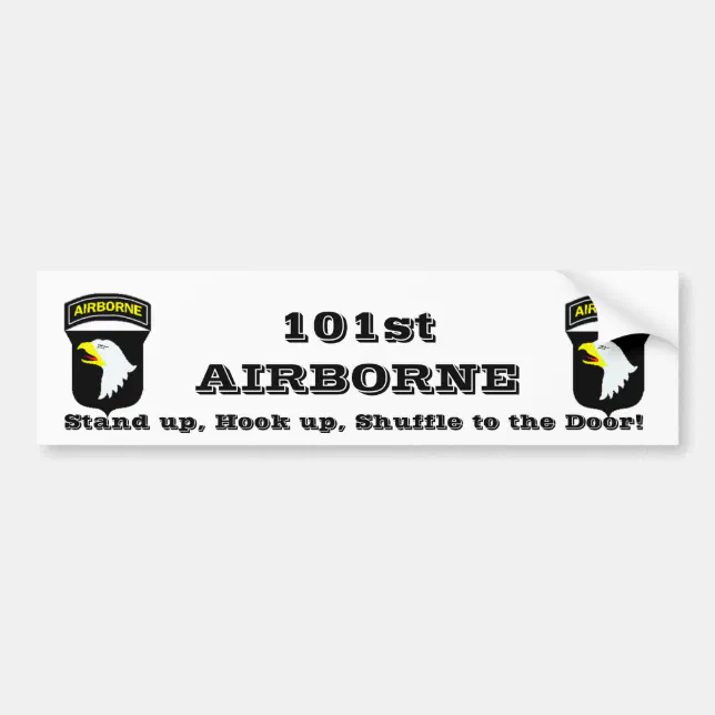 101st Airborne Bumper Sticker | Zazzle