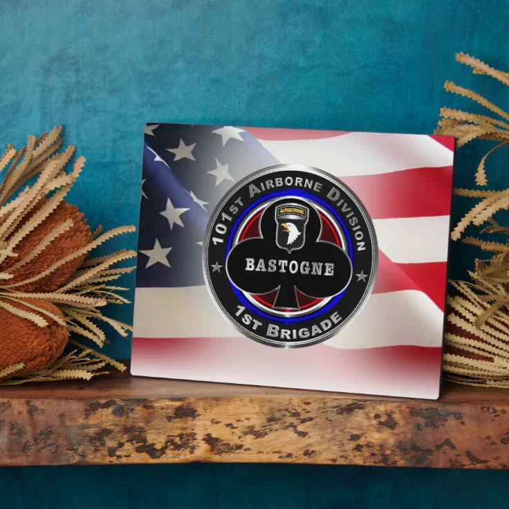 101st Airborne Division 1st Brigade Plaque | Zazzle