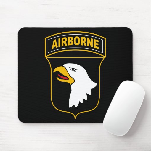 101st Airborne Division Military Veteran Mouse Pad | Zazzle