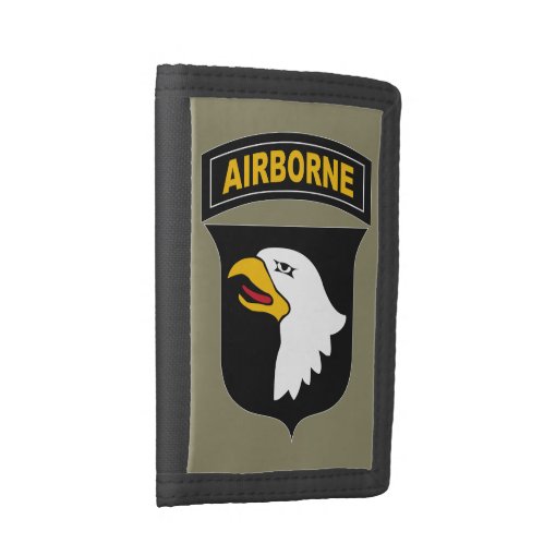 101st Airborne Division Military Veteran Trifold Wallet | Zazzle