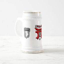 101st Airborne Division Rakkasans Special Design Beer Stein | Zazzle