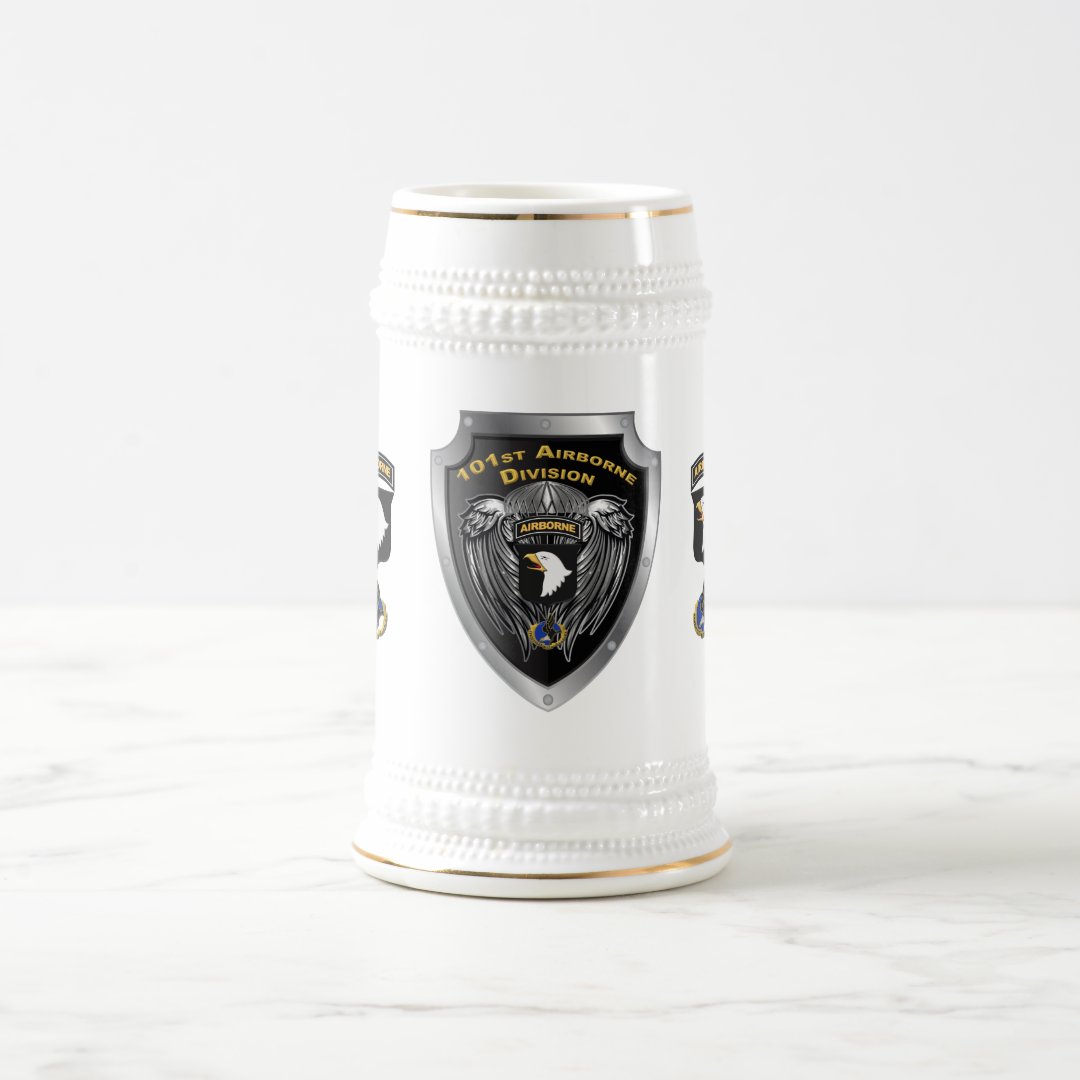 101st Airborne Division “Screaming Eagles” Beer Stein | Zazzle
