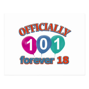 101st Birthday Cards | Zazzle