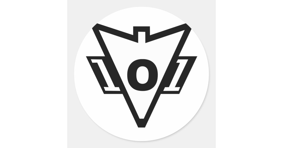 101st RECONDO Classic Round Sticker | Zazzle