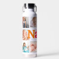 10 Photo Collage Love You Nana Bold Multicolored Water Bottle | Zazzle