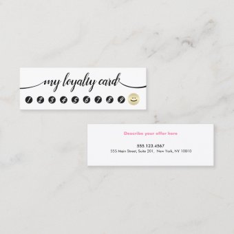 10 Punch Handwritten Calligraphy Loyalty | Zazzle