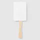 10 Rectangle Custom Personalized Wedding Hand Fans | Zazzle