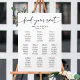 10 Tables Find Your Seat Seating Chart | Zazzle