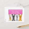 10 Years Cancer Free Congratulations Postcard | Zazzle