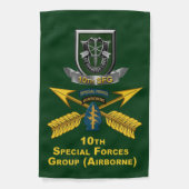 10th Special Forces Group (AIRBORNE) Garden Flag | Zazzle