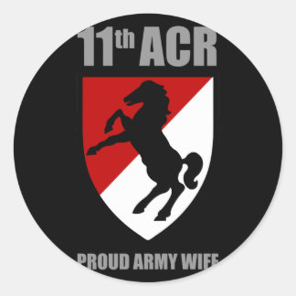 11th Armored Cavalry Regiment Stickers | Zazzle