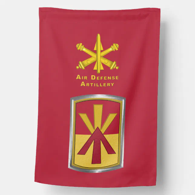 11th Air Defense Artillery Brigade House Flag | Zazzle