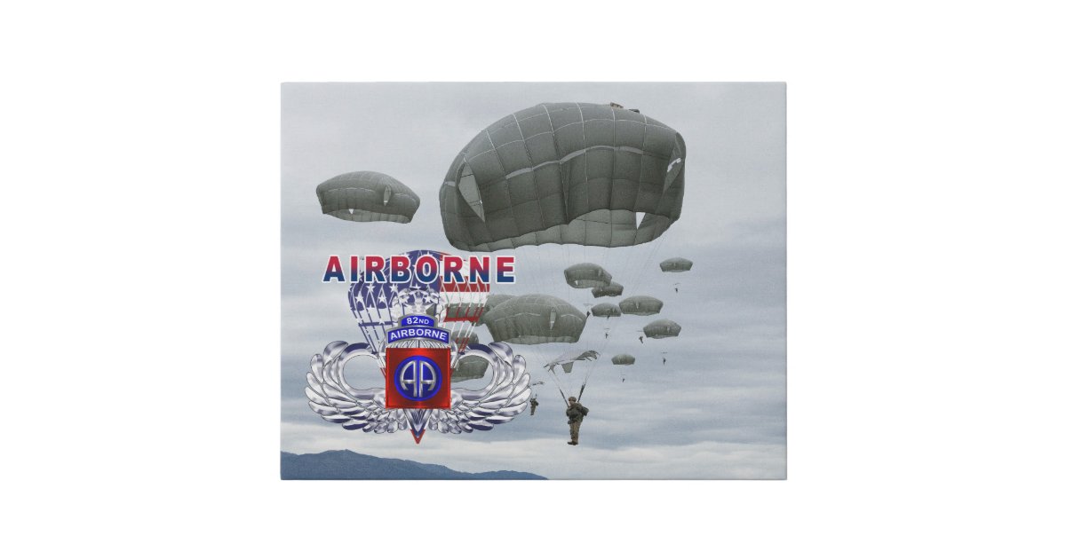11th Airborne Division Faux Canvas Print | Zazzle