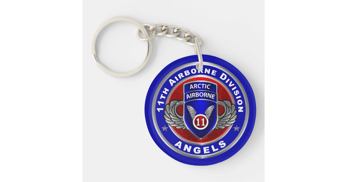 11th Airborne Division Keychain | Zazzle