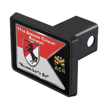 11th Armored Cavalry Regiment Customized Guidon Hitch Cover | Zazzle