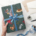 12 Days of Christmas Holiday Wrapping Paper | Zazzle