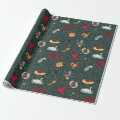 12 Days of Christmas Holiday Wrapping Paper | Zazzle