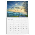 12 Favorite Inspirational Bible Verses Christian Calendar | Zazzle