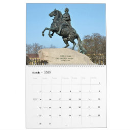 12 month St.Petersburg Calendar | Zazzle