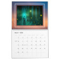 12 Month Witchcraft Magick Wicca Magic Planner Calendar | Zazzle