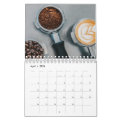 12 Months of Coffee & Cafe Elegant Themed Calendar | Zazzle