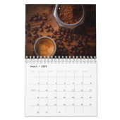 12 Months of Coffee & Cafe Elegant Themed Calendar | Zazzle