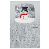 12 Months of Snowmen Snowpeople Snowman Collection Calendar | Zazzle