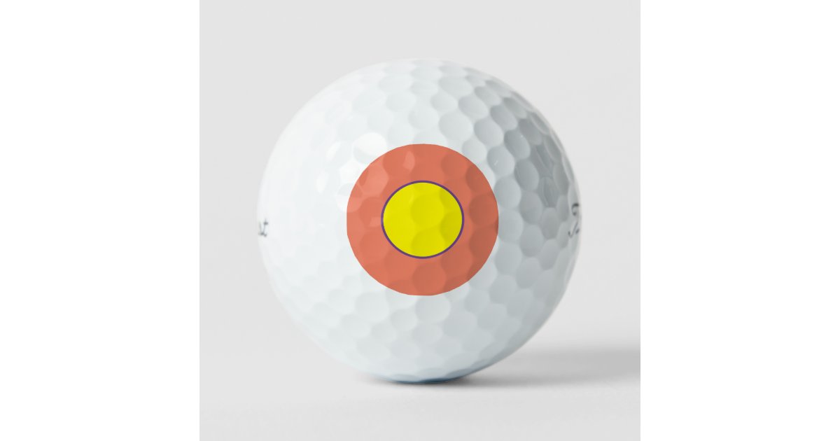 12 Pack Easy Find Golf Balls | Zazzle