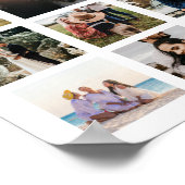 12 photo collage poster | Zazzle
