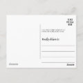 12 Photo Grid Collage - White - Mod Type Black Postcard | Zazzle