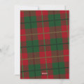 12 Photo Merry Christmas with red green plaid Holiday Card | Zazzle
