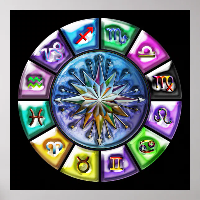 12 Signs of the Zodiac | Zazzle