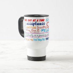 12 step recovery slogans mug | Zazzle
