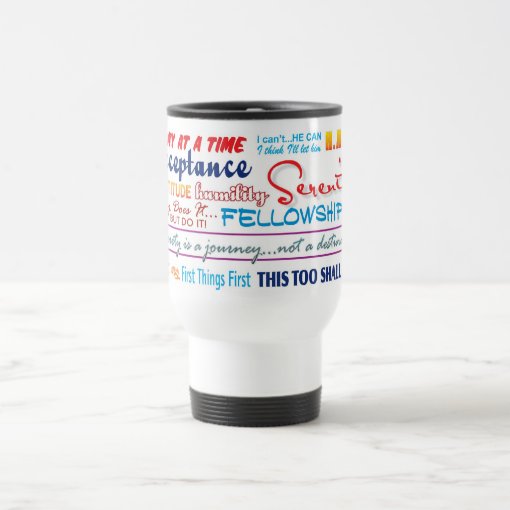12 step recovery slogans mug | Zazzle