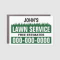 12" X 18" Professional Lawn Service Car Magnet | Zazzle